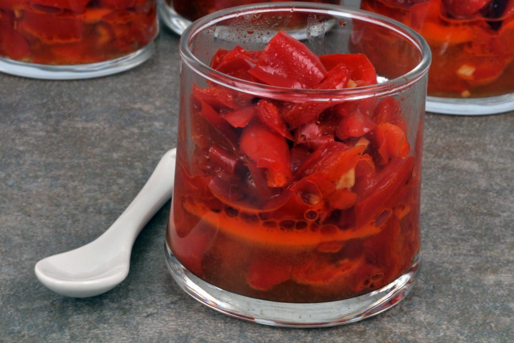 Recette Poivrons confits - Mon Marché